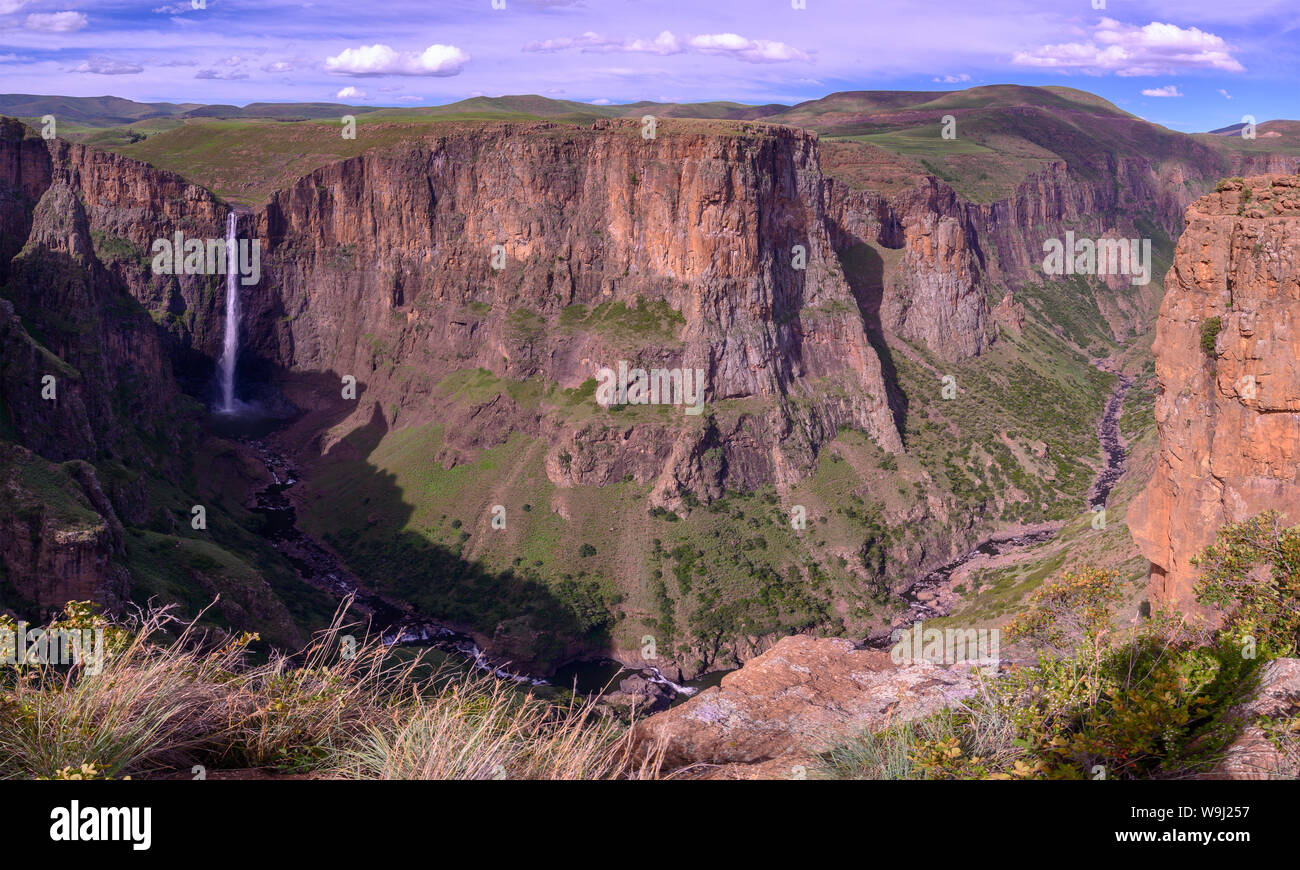 Africa, Southern Africa, Lesotho, Maseru District, Semonkong ...