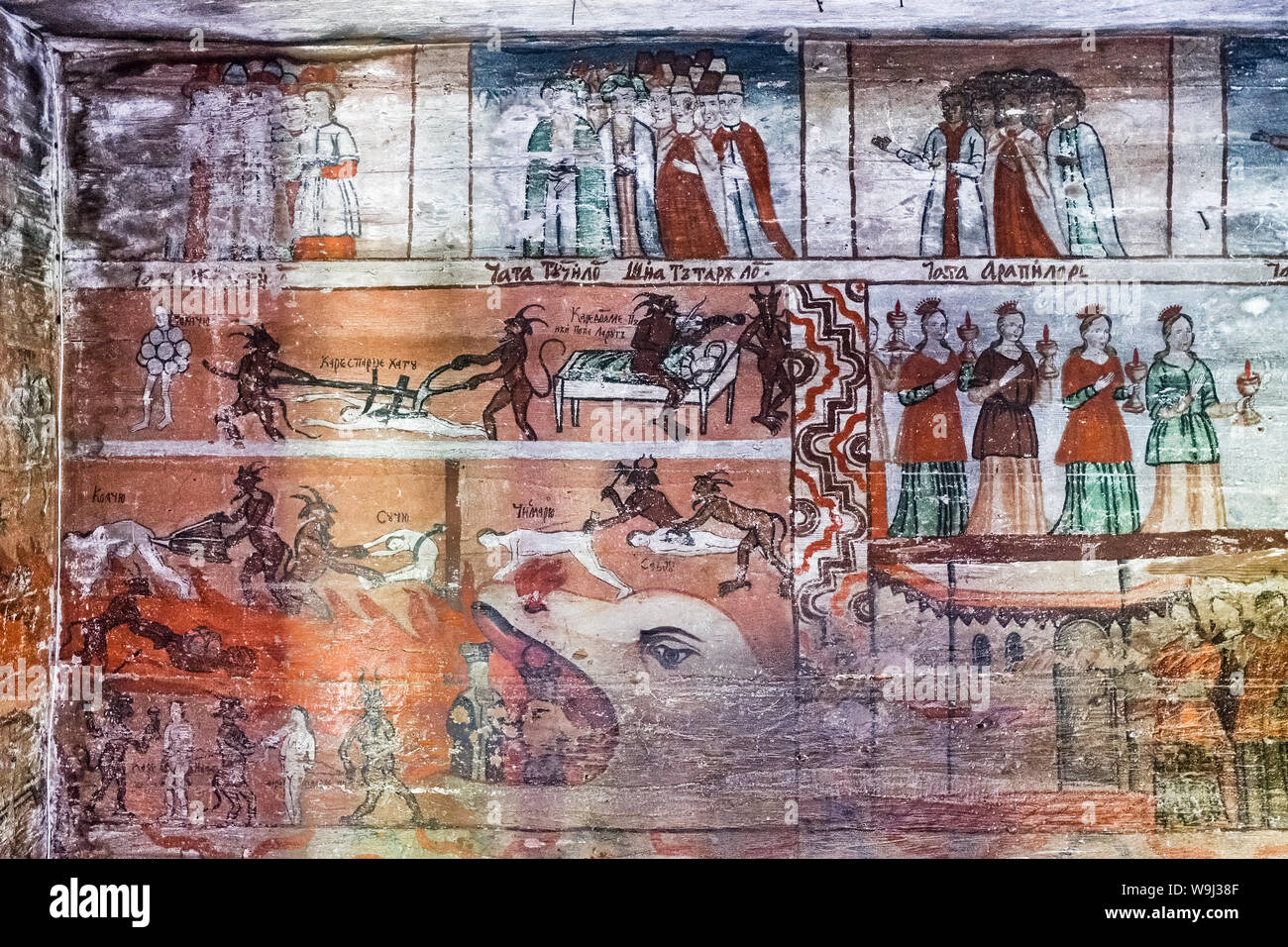 St Parascheva Church (built 1700), Poienile Izei, Maramureș, Romania ...