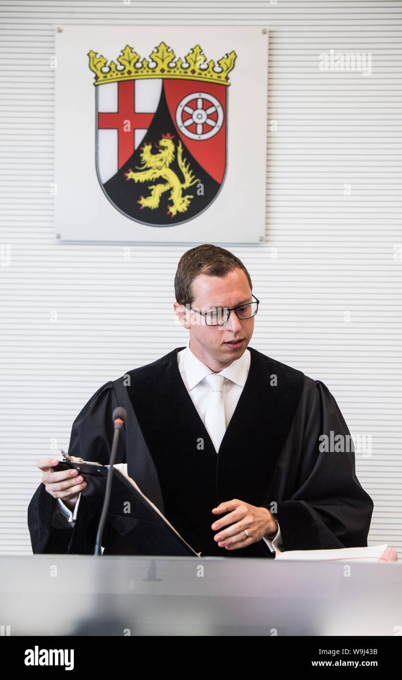 Bad Kreuznach, Germany. 14th Aug, 2019. Eugen Birnbaum, judge at Bad ...