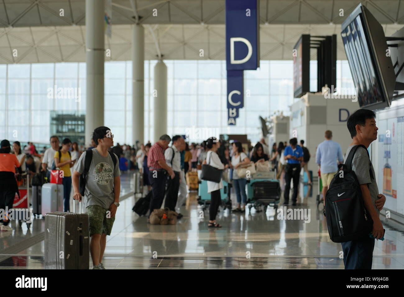 Hong Kong, China; Aug 14 2019: Anti-extradition bill protest in the ...