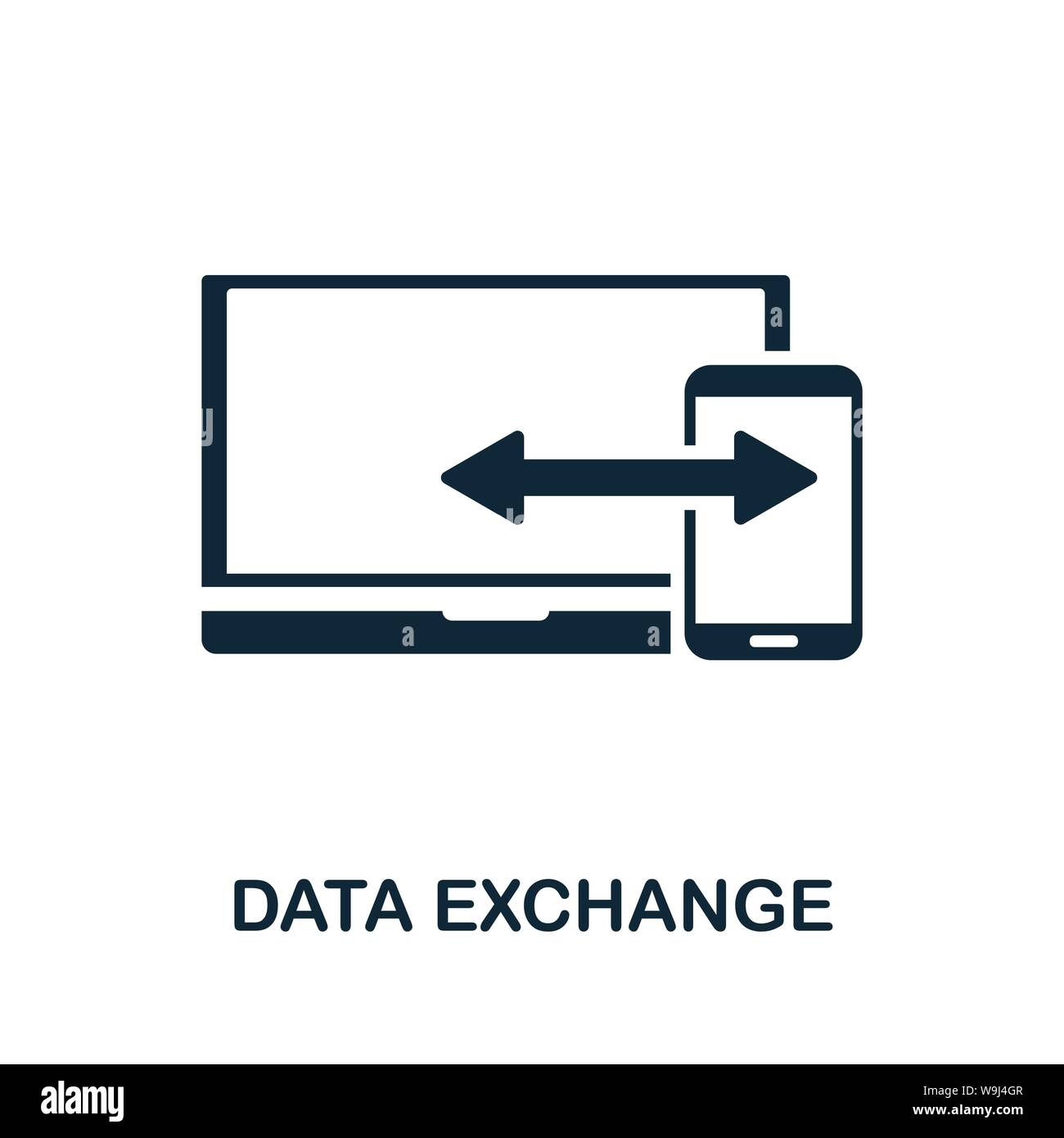 Data Exchange Icon