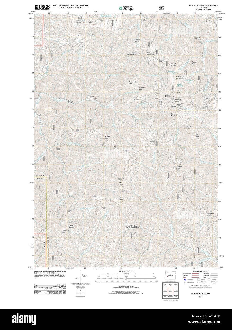 Map of fairview Cut Out Stock Images & Pictures - Alamy