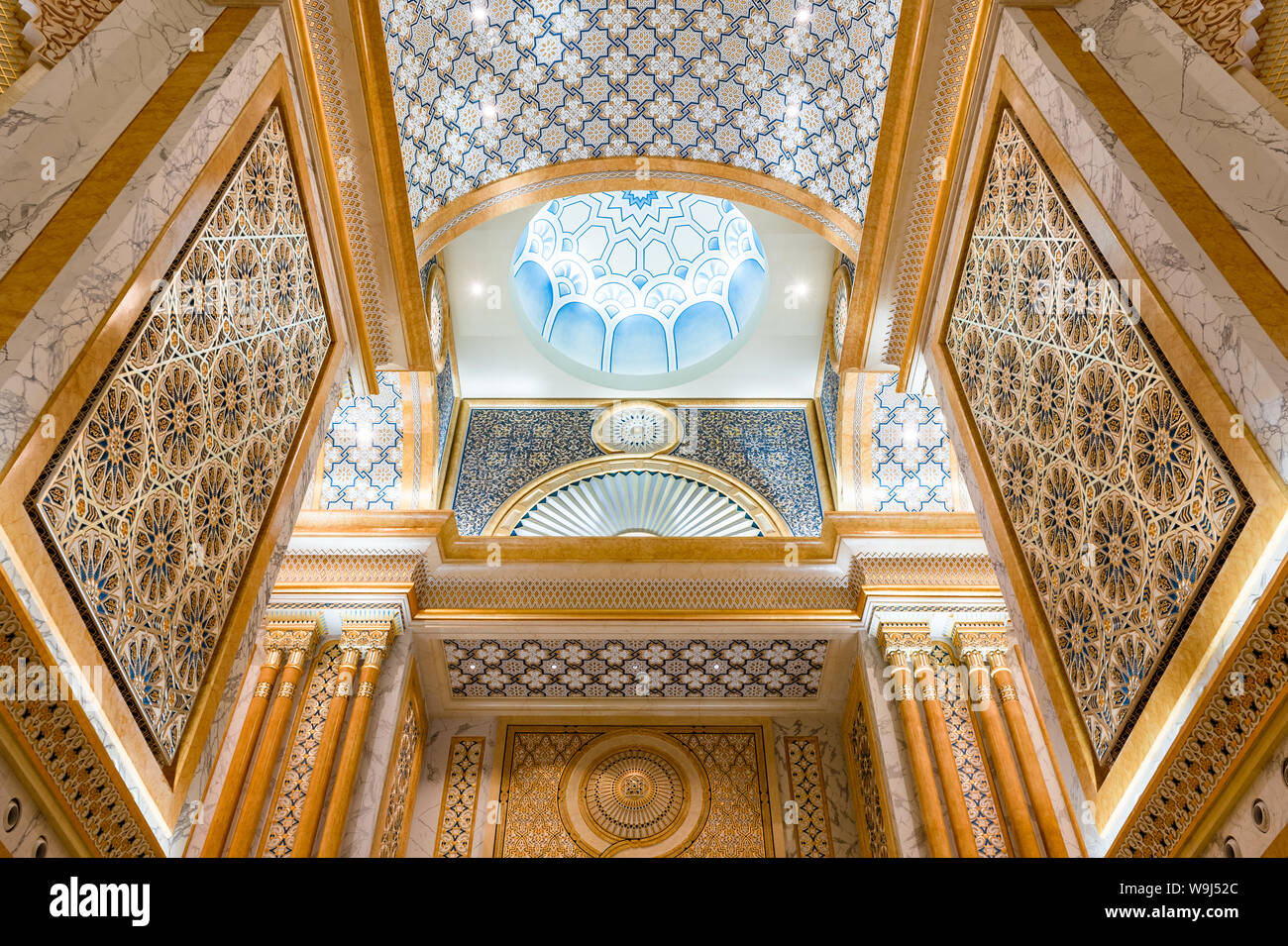 Qasr Al Watan presidential palace of the United Arab Emirates in ...