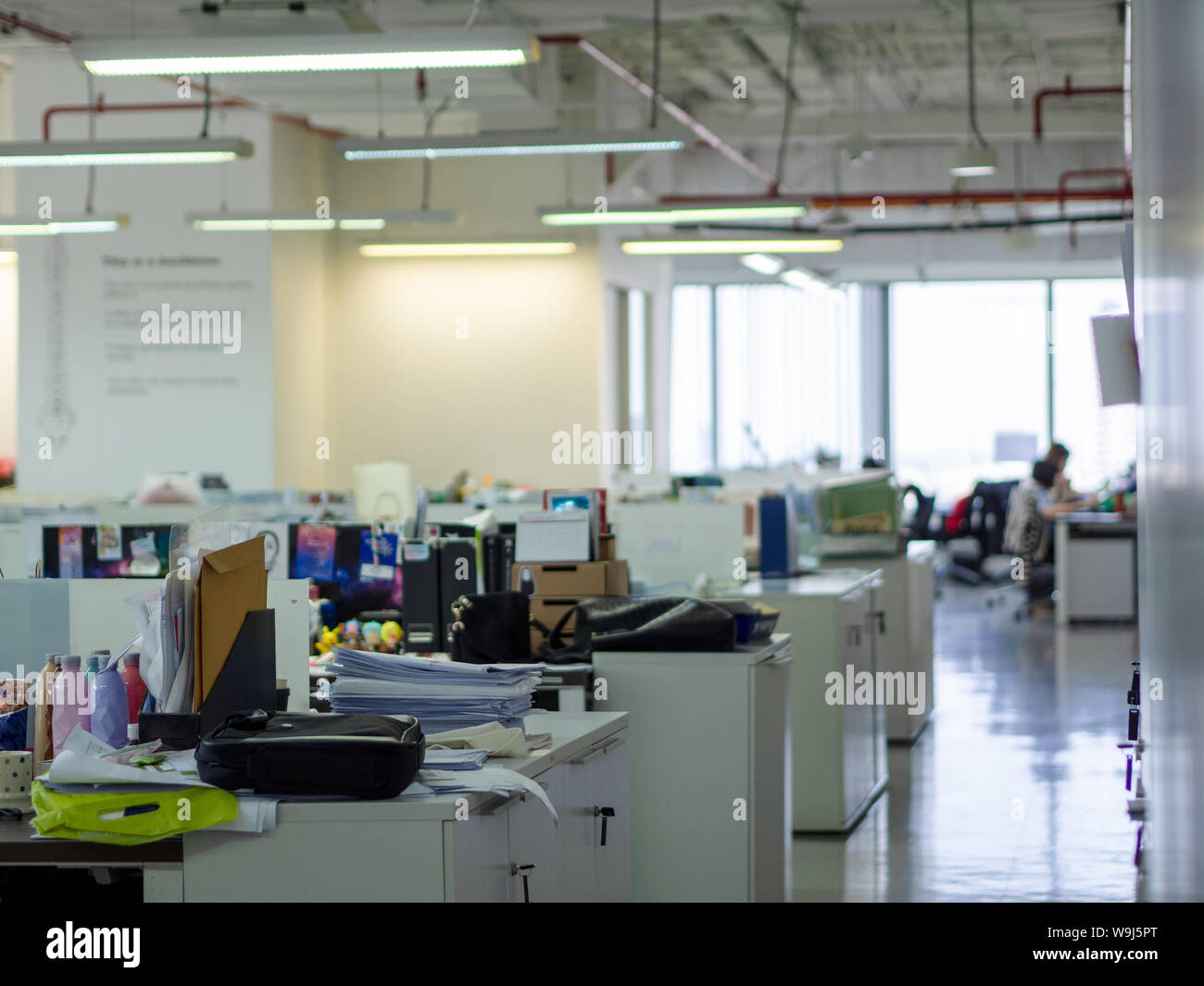 Office work place - Image Stock Photo - Alamy