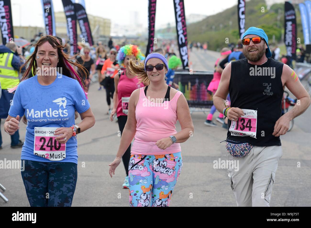 Music Run Brighton 2019 Picture:Terry Applin Stock Photo - Alamy