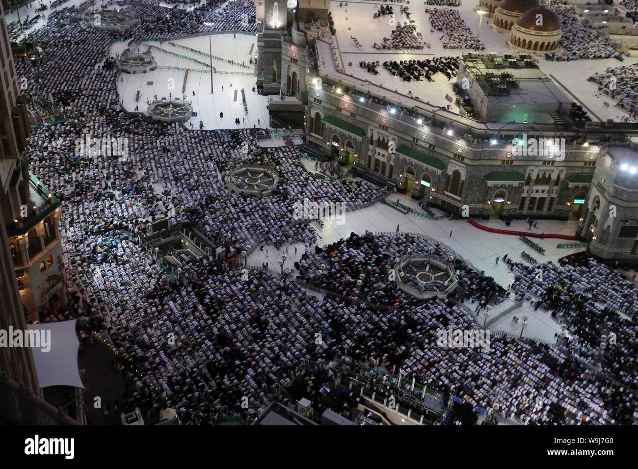 August 13, 2019, Mecca, Mecca, Saudi Arabia: Muslim pilgrims pray ...