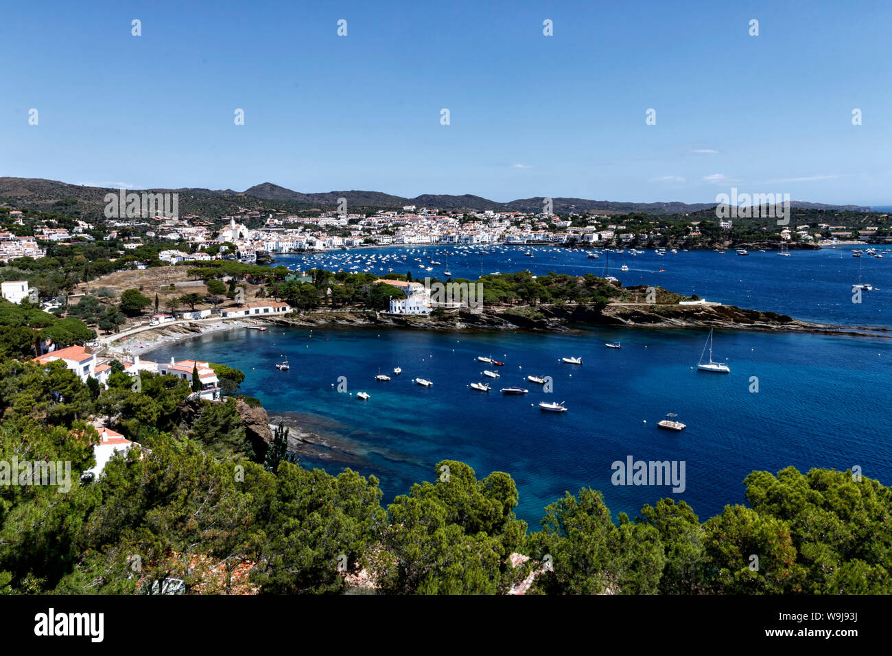 landscape in the coast of girona Stock Photo - Alamy
