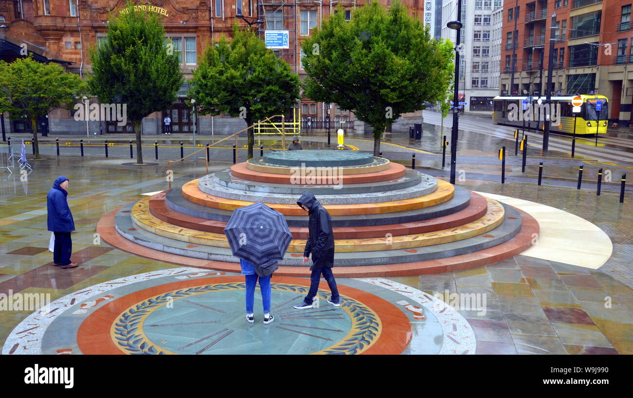 A new Peterloo Memorial has been quietly unveiled in Manchester, uk ...