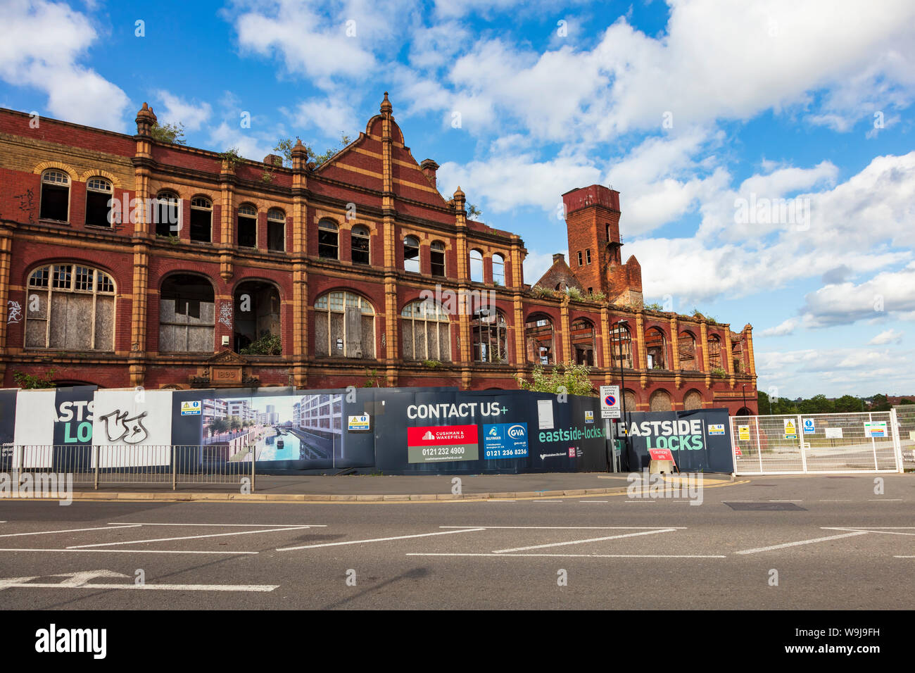 The Belmont Factory Works on Cardigan Street, Birmingham, part of the ...