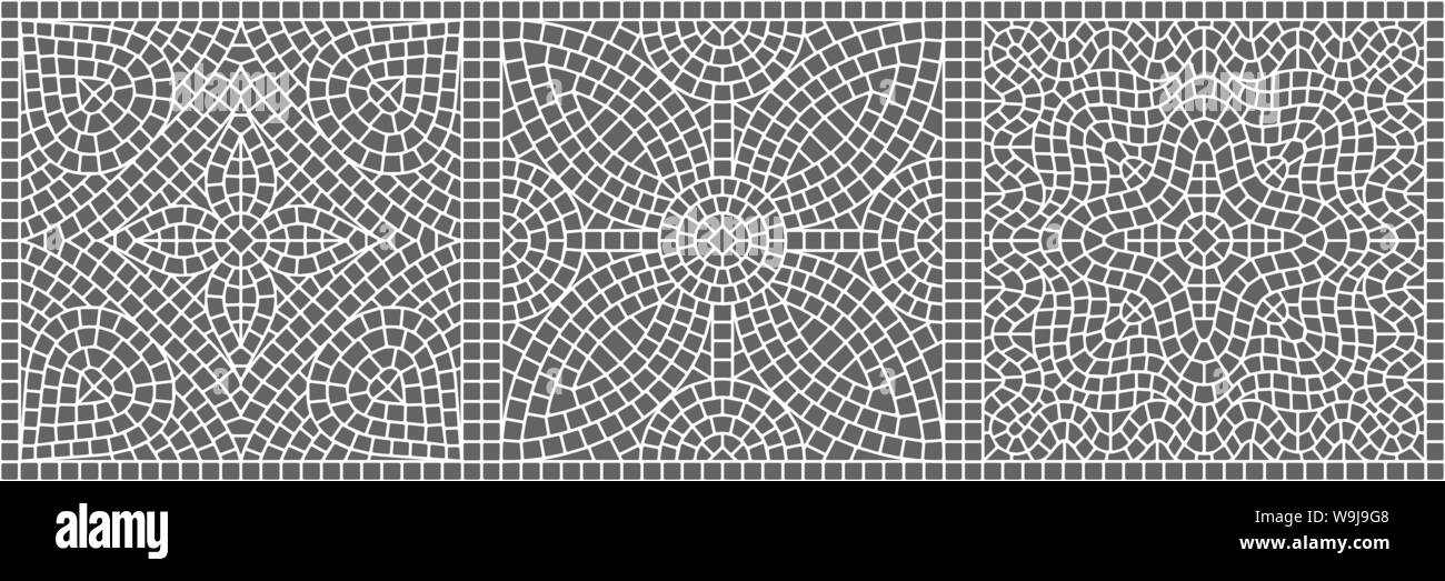 Ancient mosaic ceramic tile pattern Stock Vector Image & Art - Alamy