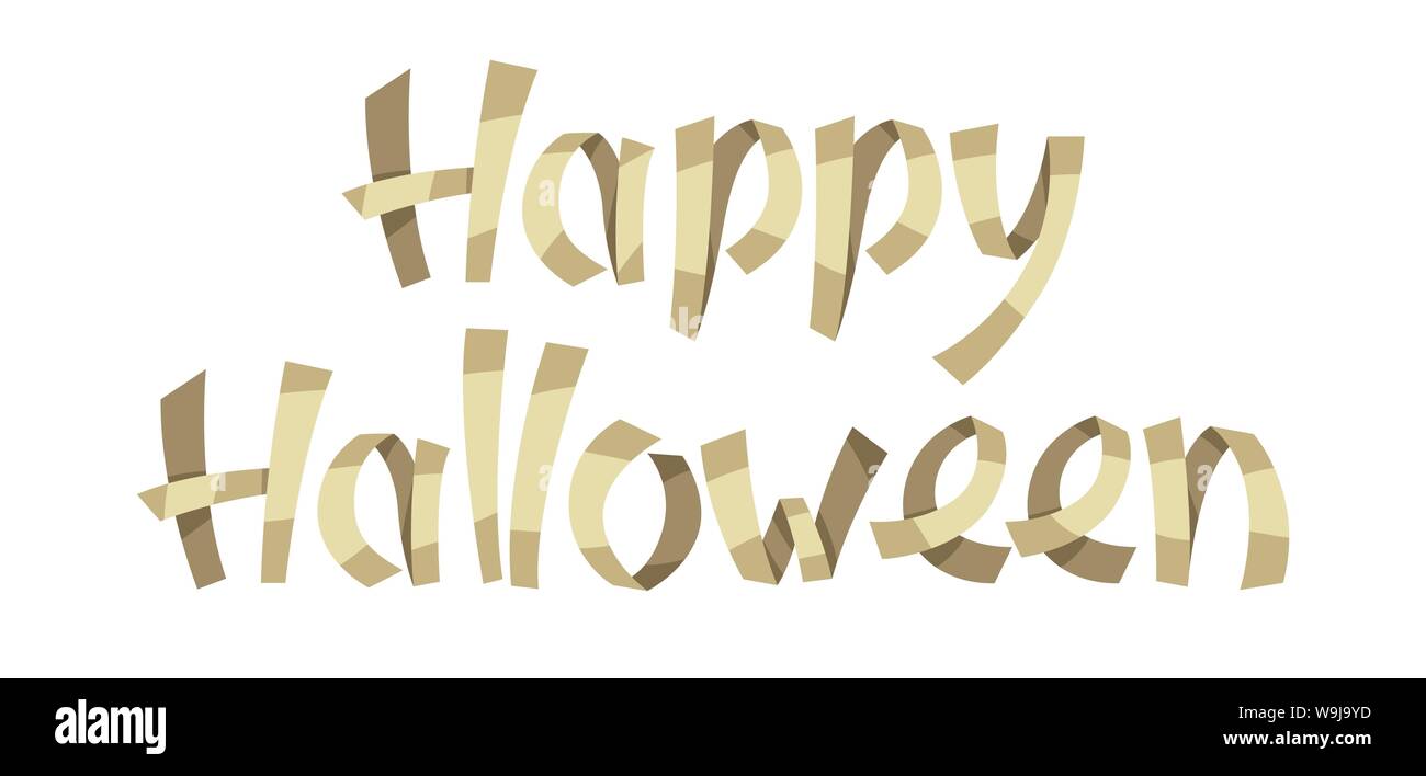 Halloween font mystery type Stock Vector Images - Alamy