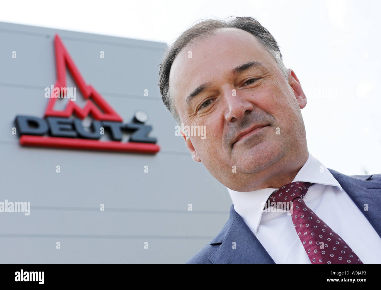 Cologne, Germany. 14th Aug, 2019. Frank Hiller, CEO of engine ...