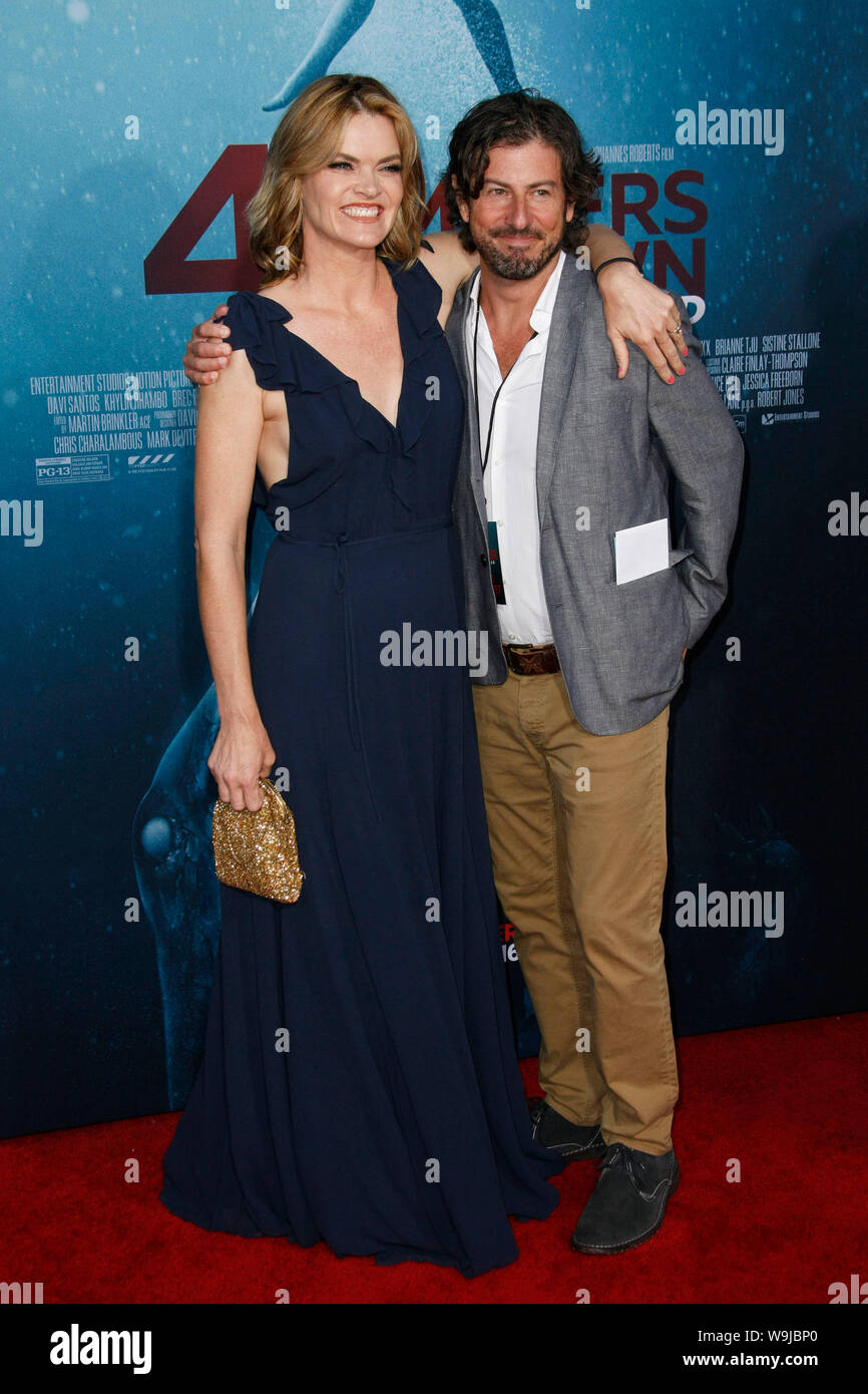 Los Angeles, CA. 13th Aug, 2019. Missi Pyle and Josh Ross attend the ...