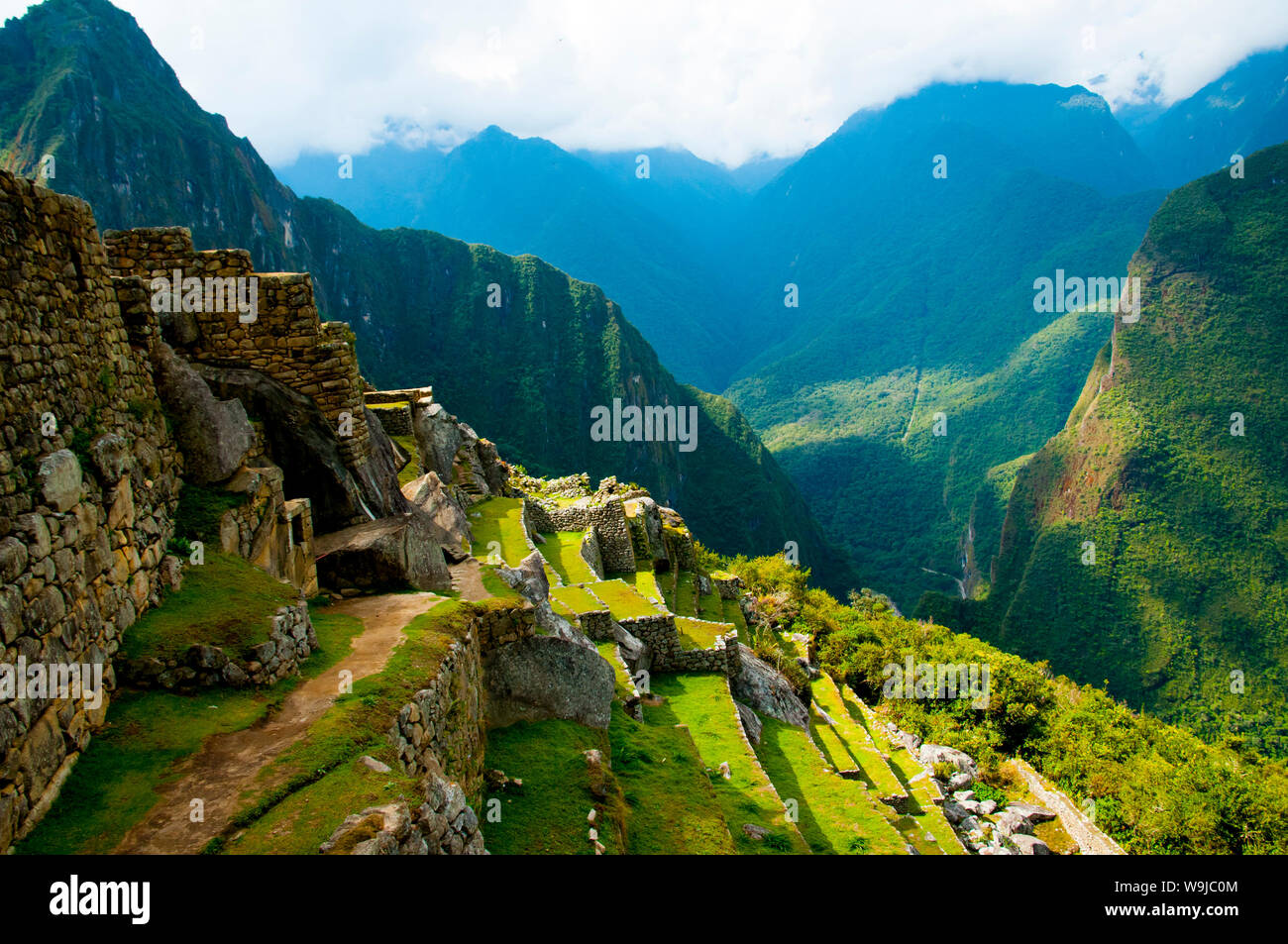 Machu Picchu Inca Ruins - Peru Stock Photo - Alamy