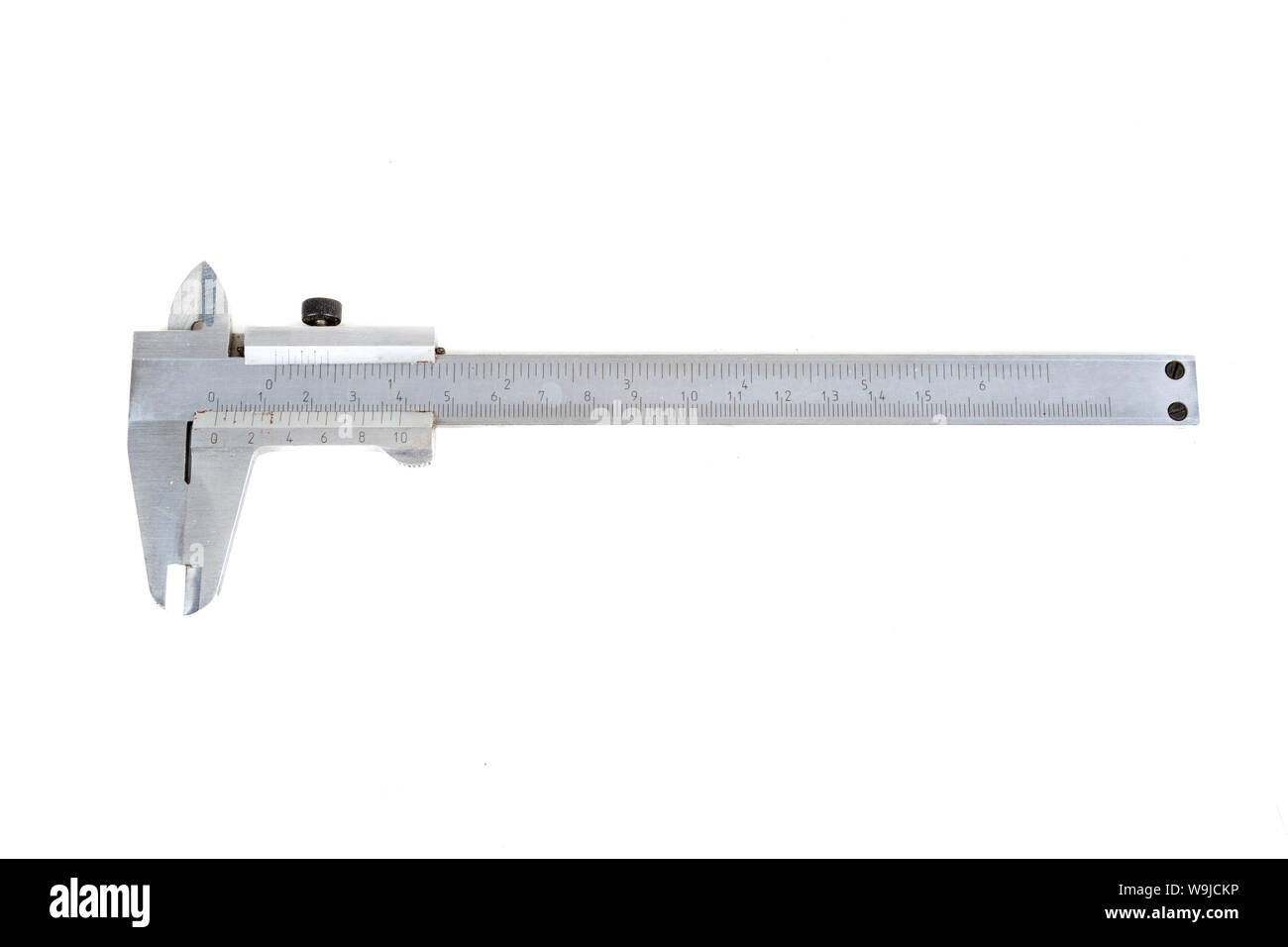 A set of calipers isolated on a white background Stock Photo - Alamy