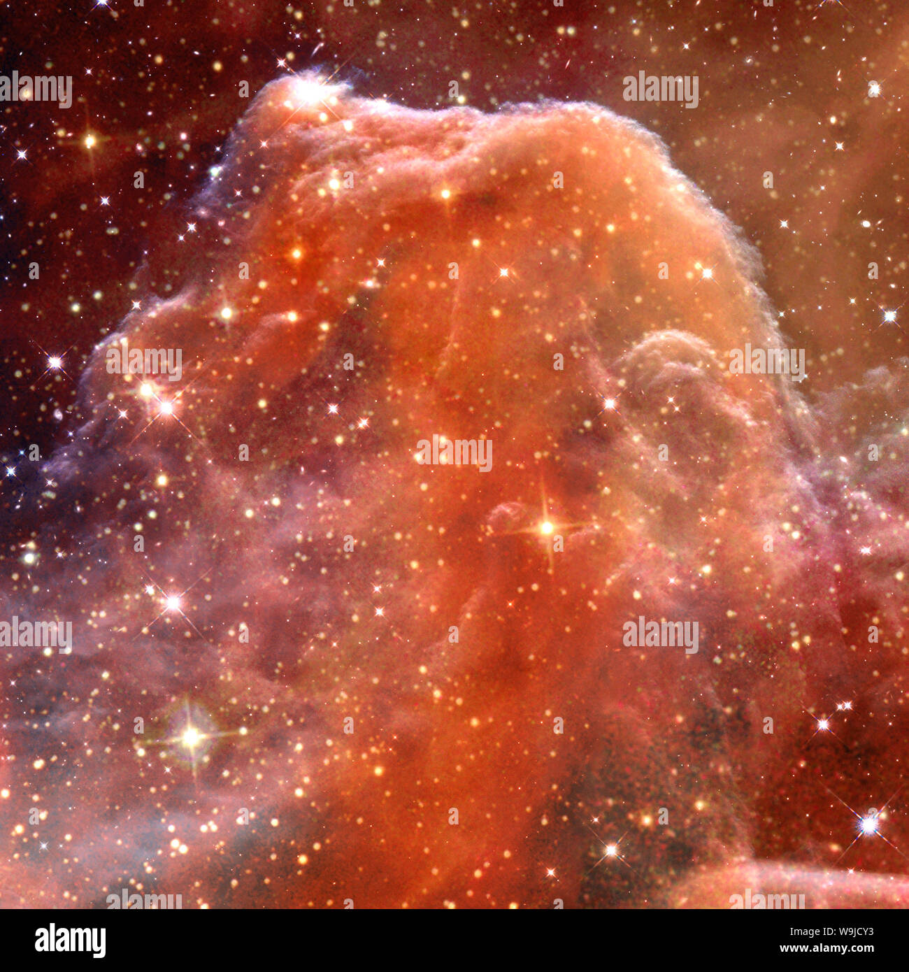 Nebula in outer space. Gas and dust clouds. Elements of this image ...