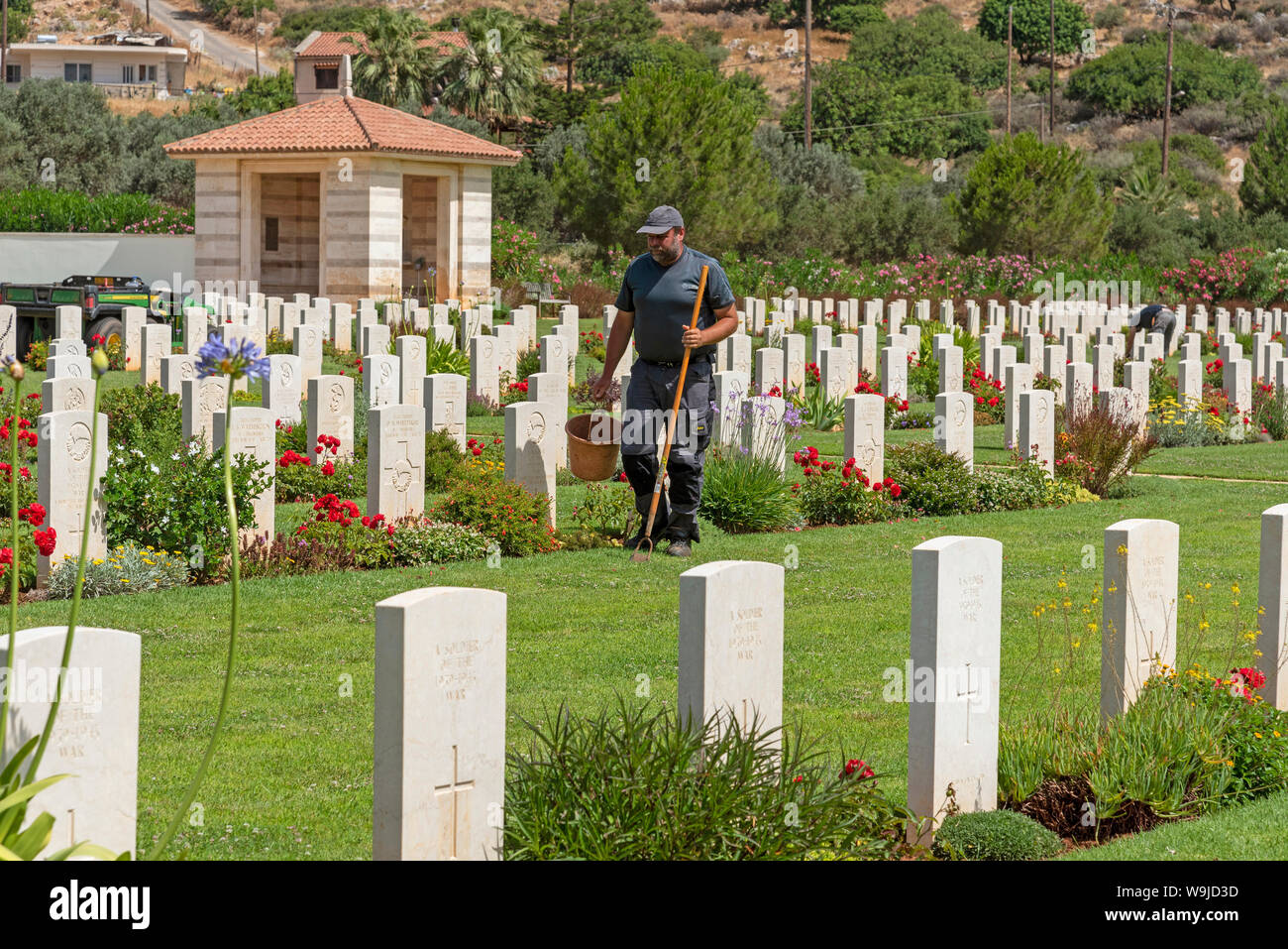 War graves souda cemetery crete hi-res stock photography and images - Alamy