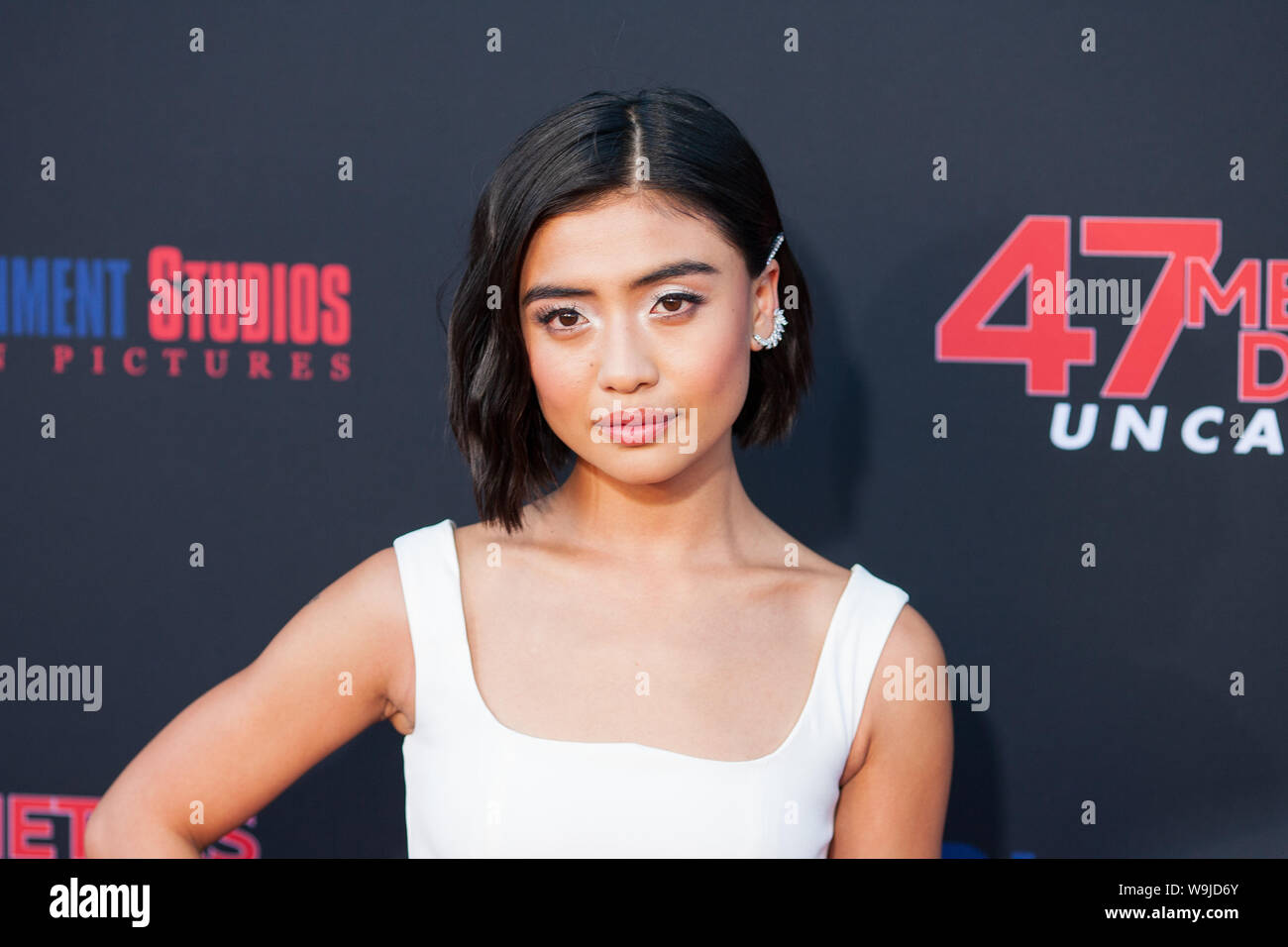 Los Angeles, CA. 13th Aug, 2019. Brianne Tju attends the 47 Meters Down ...