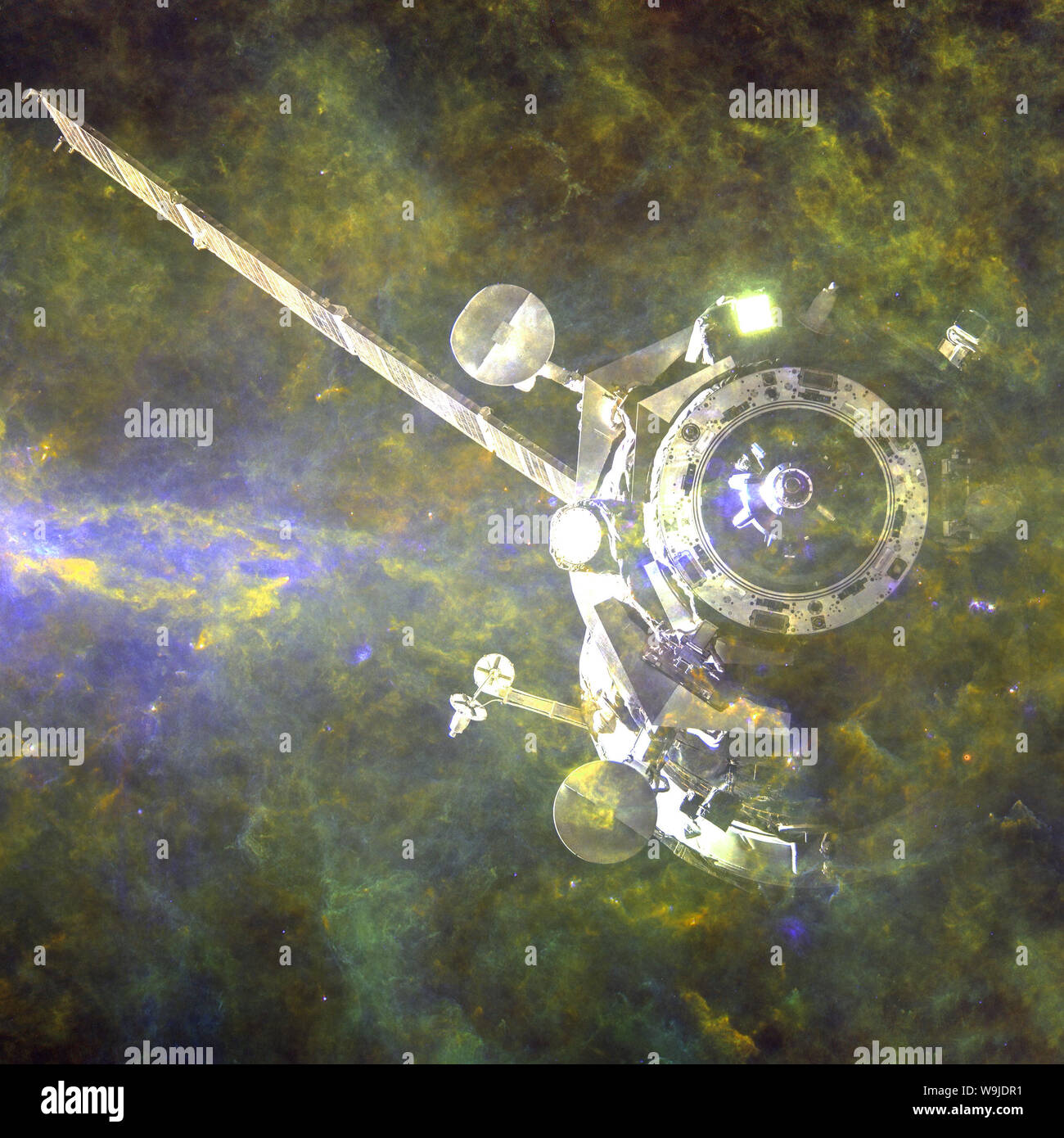 Spacecraft. Cosmic art, science fiction wallpaper. Elements of this ...