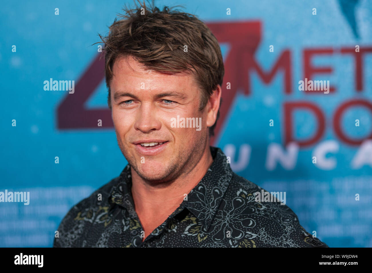 Los Angeles, CA. 13th Aug, 2019. Luke Hemsworth attends the 47 Meters ...