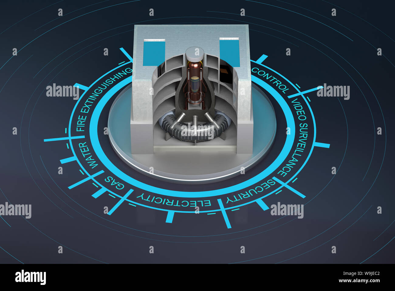 Nuclear Reactor Diagram High Resolution Stock Photography and Images ...