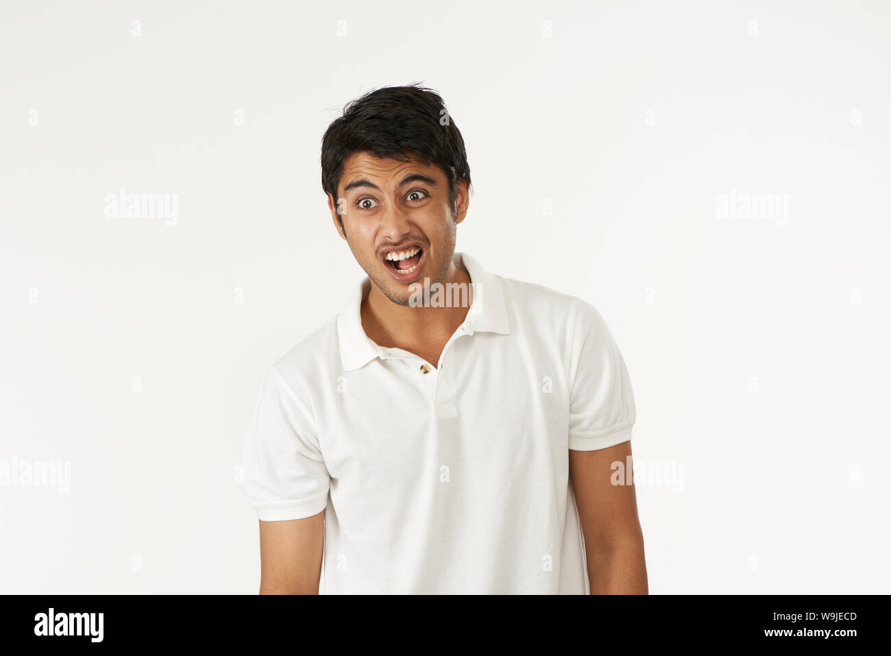 Indian man surprise shock hi-res stock photography and images - Alamy