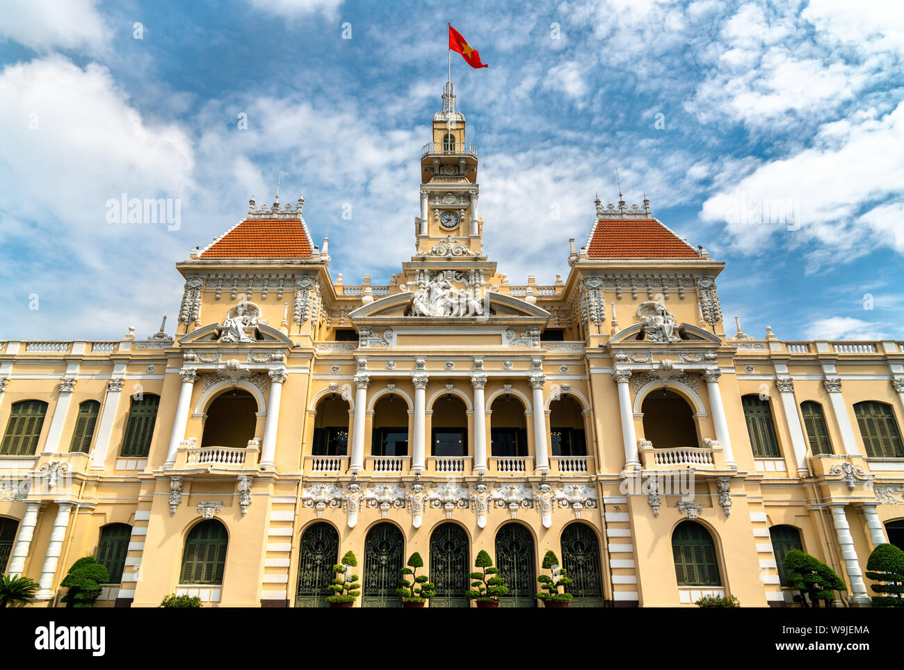 Saigon City Hall in Vietnam Stock Photo - Alamy