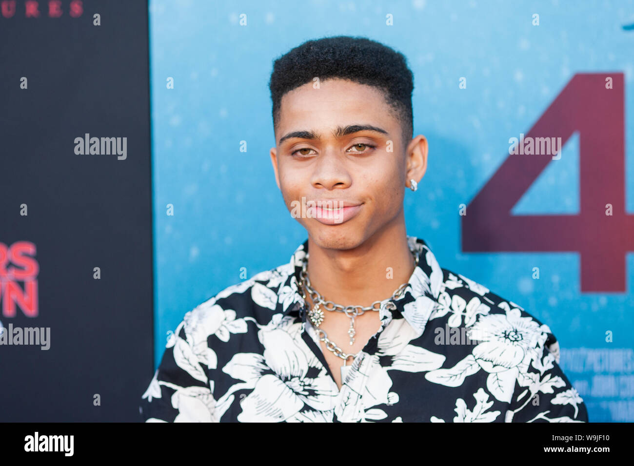 Los Angeles, CA. 13th Aug, 2019. Bryce Xavier attends the 47 Meters ...