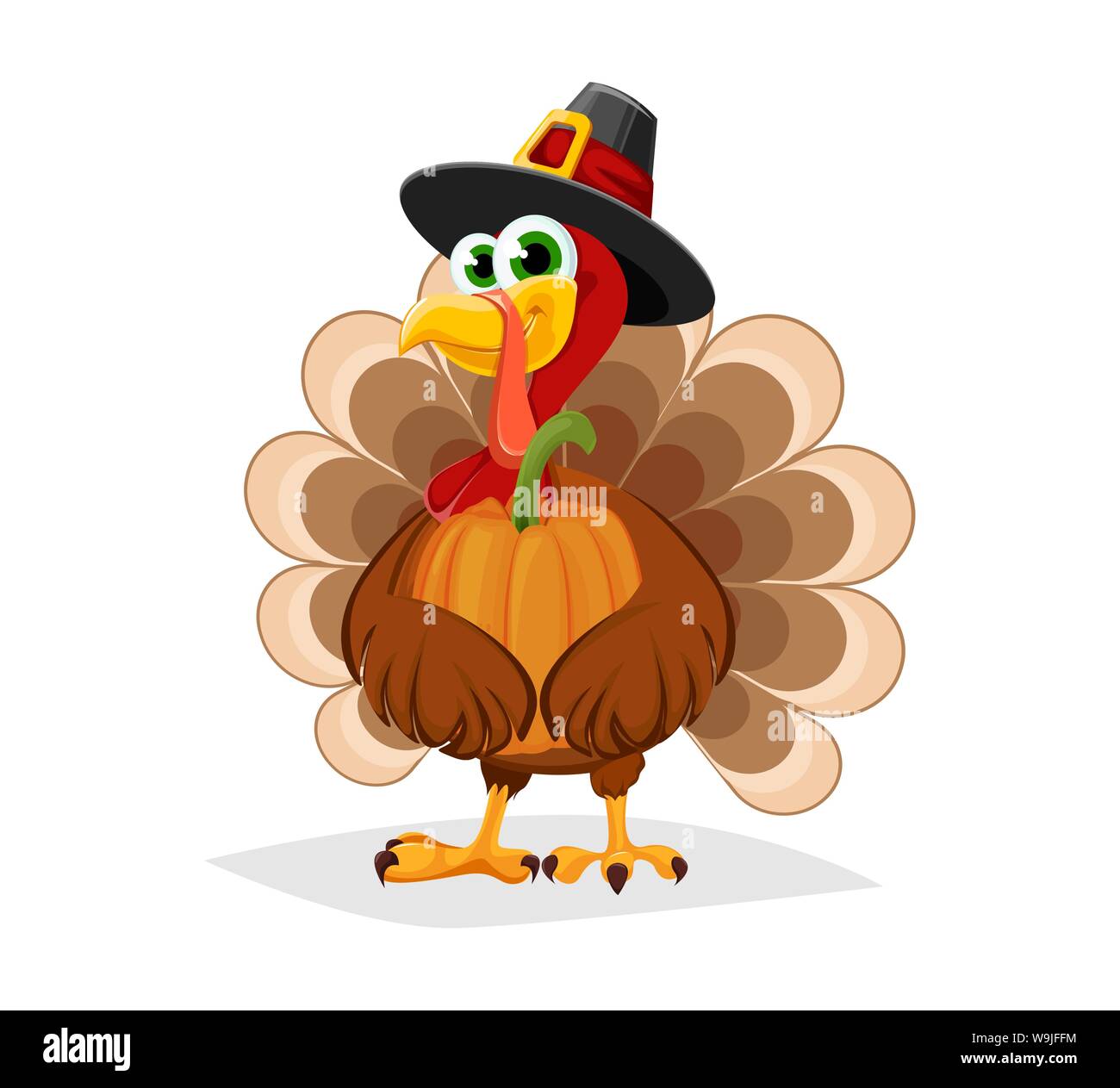 Funny turkey cartoon hi-res stock photography and images - Alamy