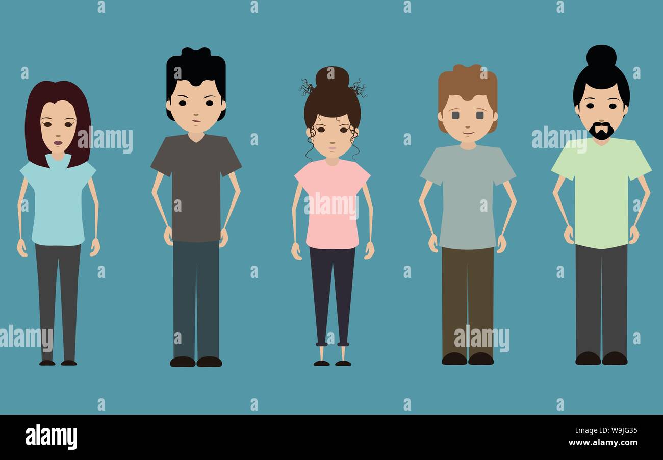 Cartoon People High Resolution Stock Photography and Images - Alamy