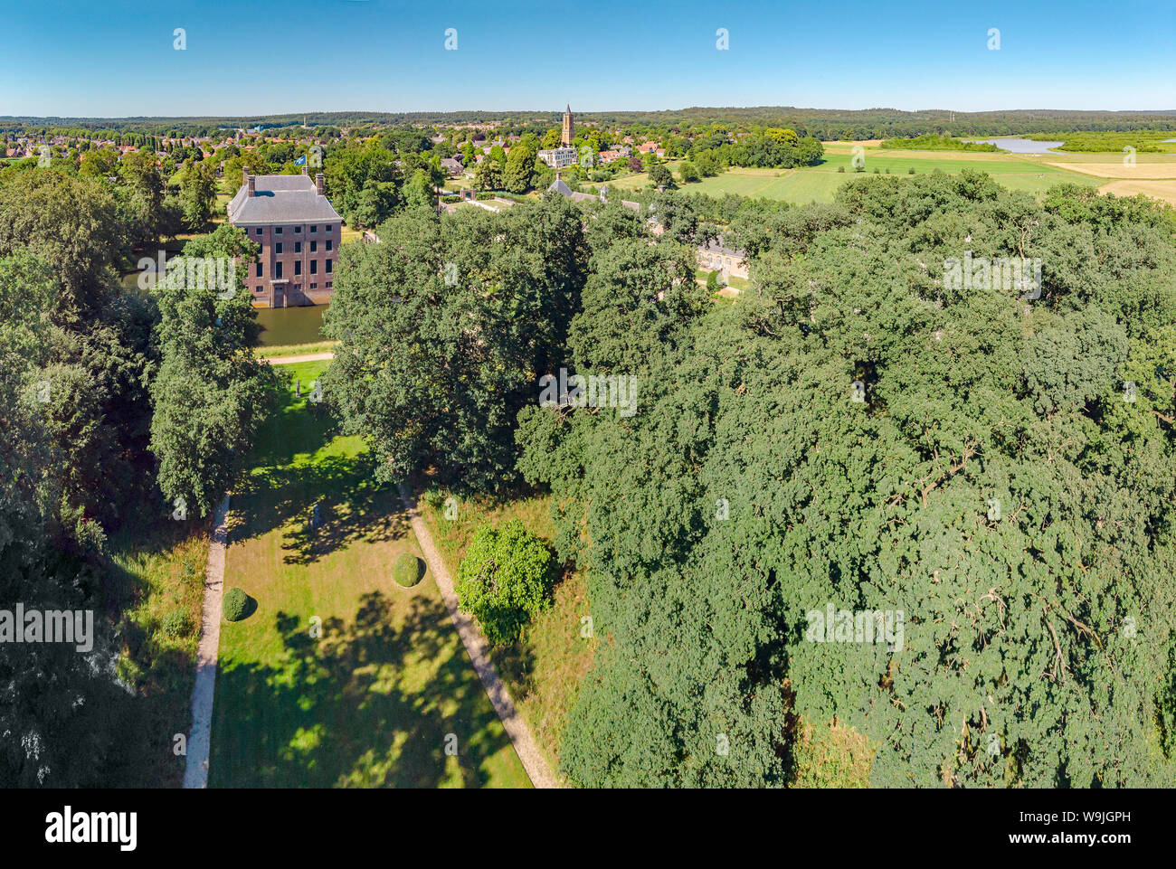 Amerongen castle, Amerongen, Utrecht, , Netherlands, 30071400 *** Local ...