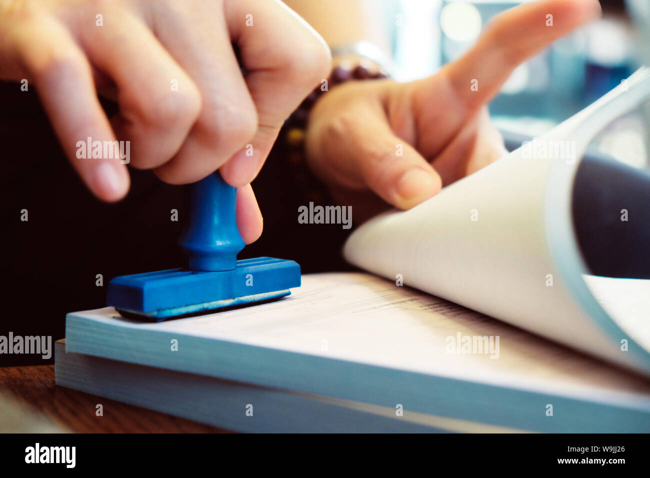 Women only rubber stamp hi-res stock photography and images - Alamy