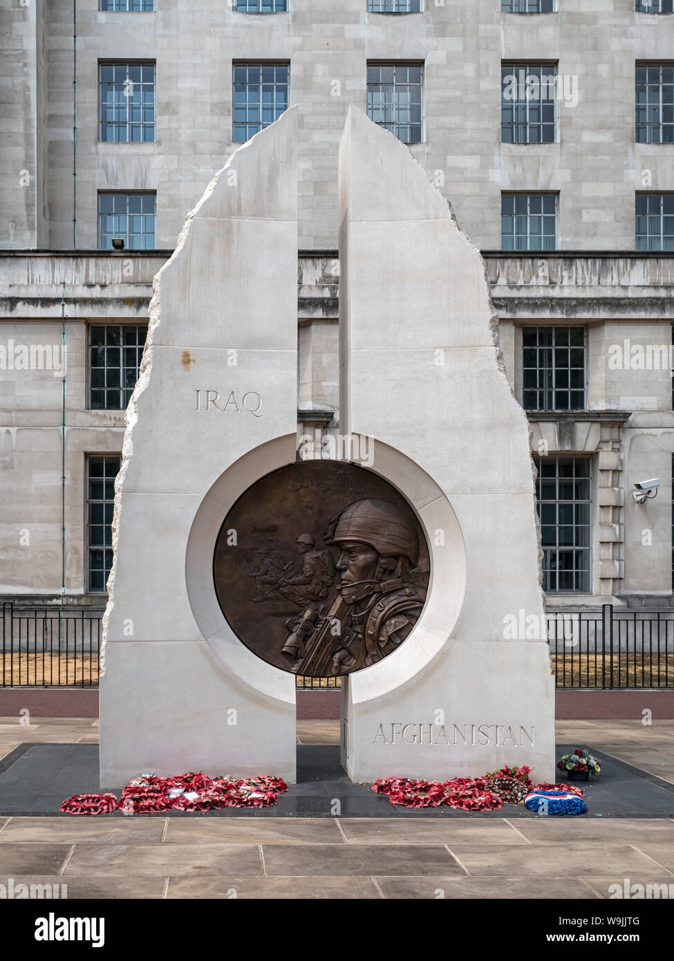 LONDON, UK - JULY 21, 2018: The Iraq and Afghanistan War memorial in ...