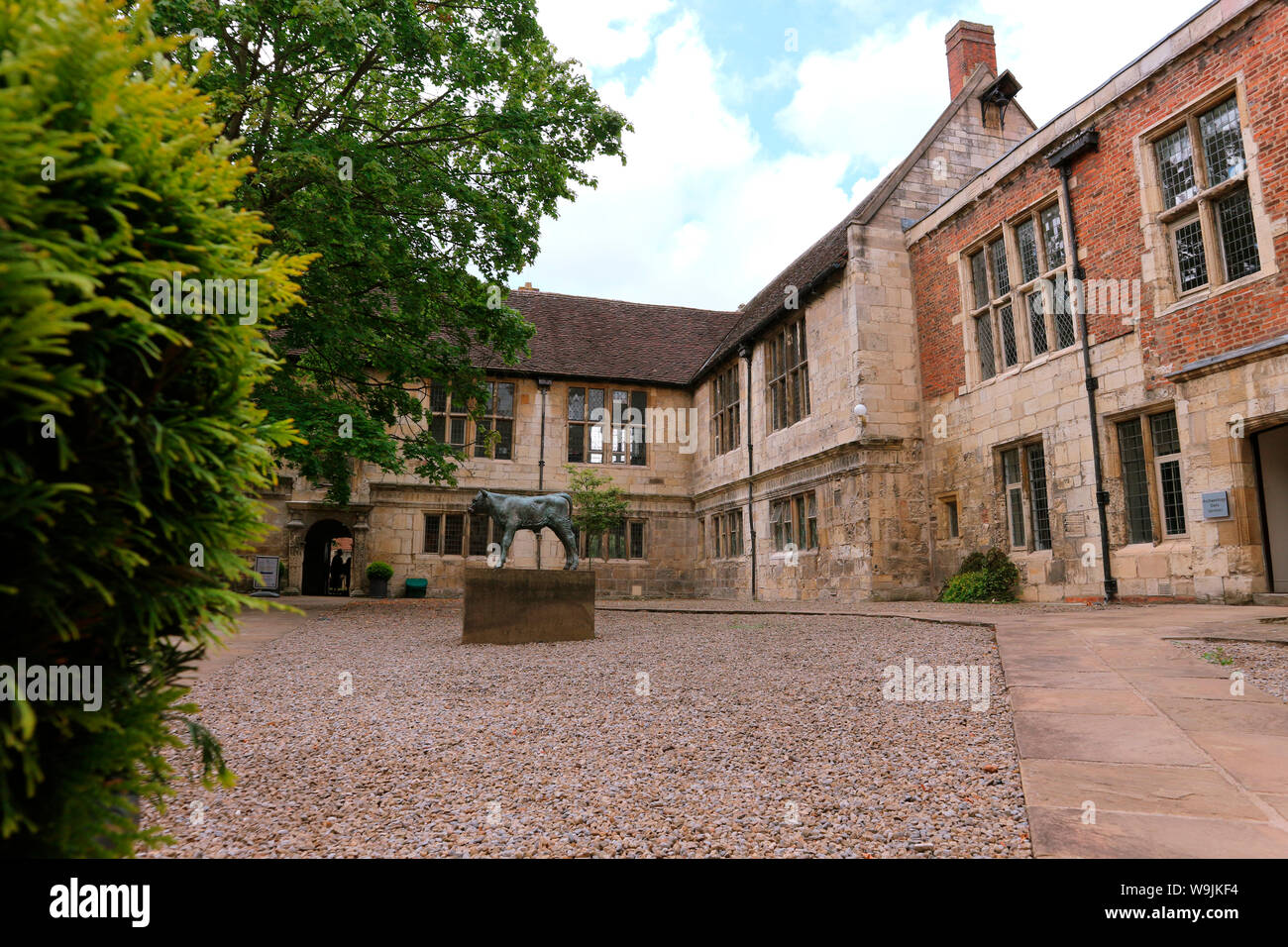 Kings Manor and Principals House in York Museum Park Stock Photo - Alamy
