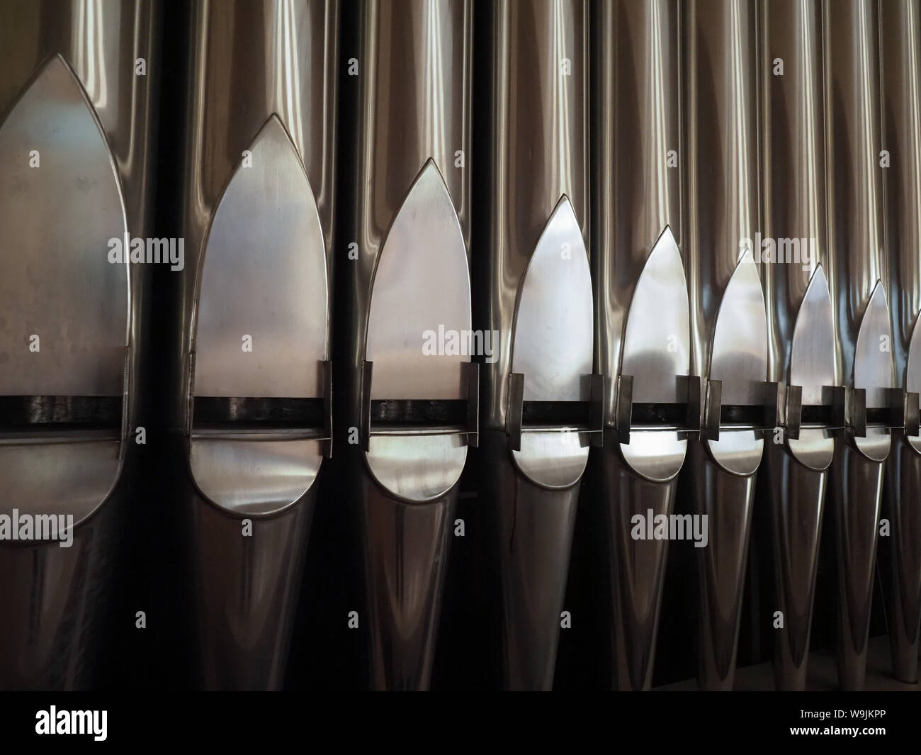 large church pipe organ keyboard music instrument Stock Photo - Alamy