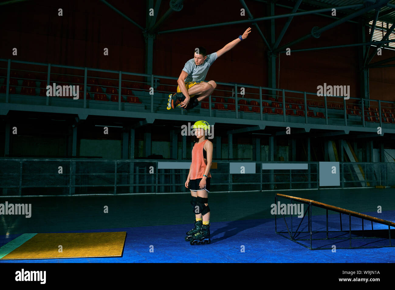 Aggressive inline skating hi-res stock photography and images - Alamy