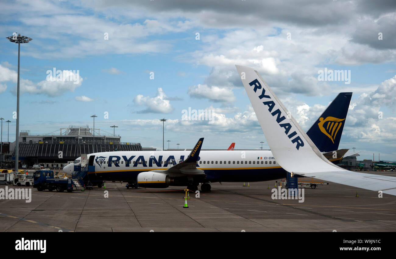 Ryanair, Dublin Airport, Swords, Dublin, Ireland, Europe Stock Photo ...