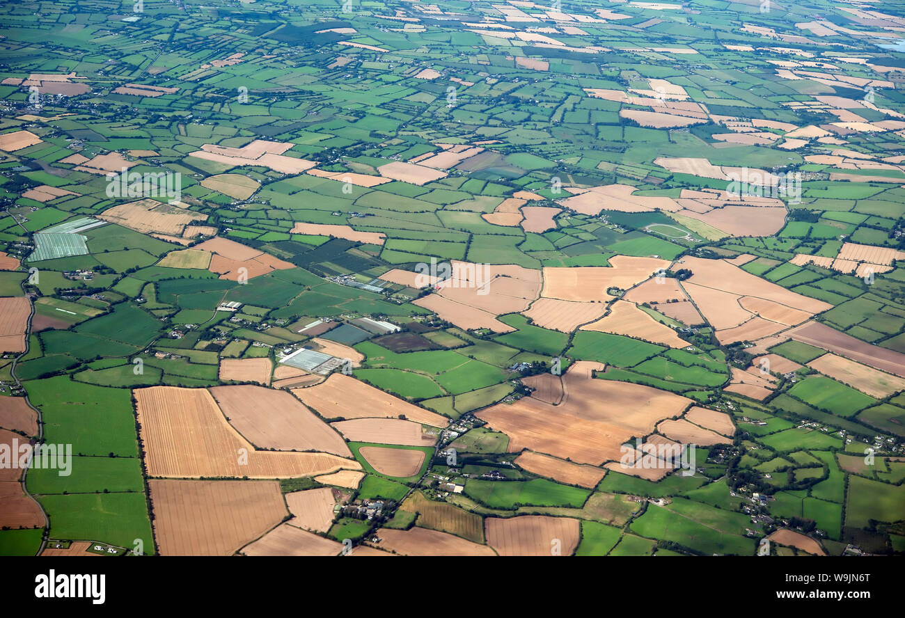 Aerial view of Sussex, England, Great Britain, United Kingdom Stock ...