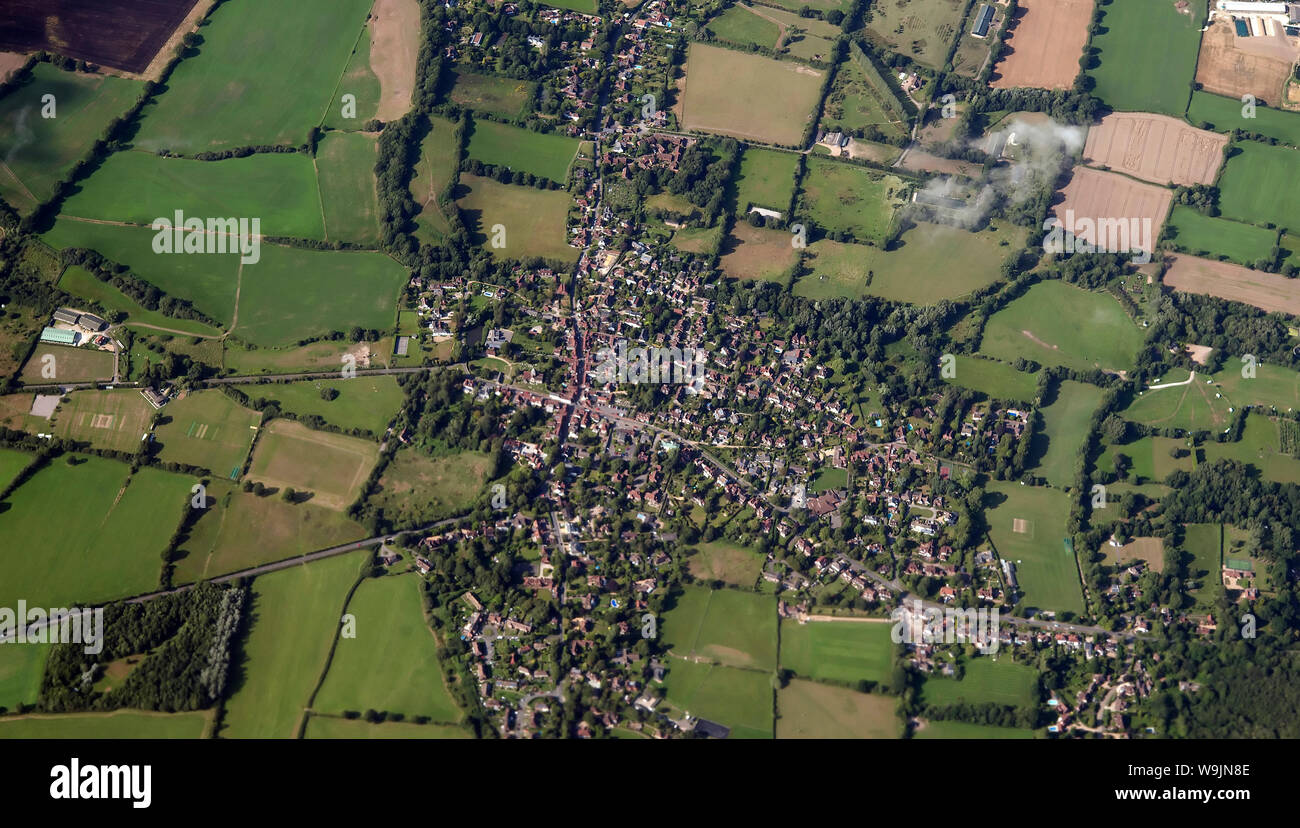Aerial view of Sussex, England, Great Britain, United Kingdom Stock ...