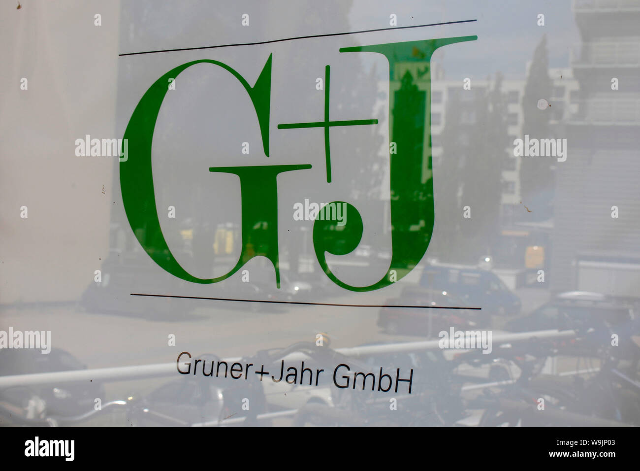 das Logo der Marke/ the logo of the brand "Gruner und Jahr", Hamburg ...