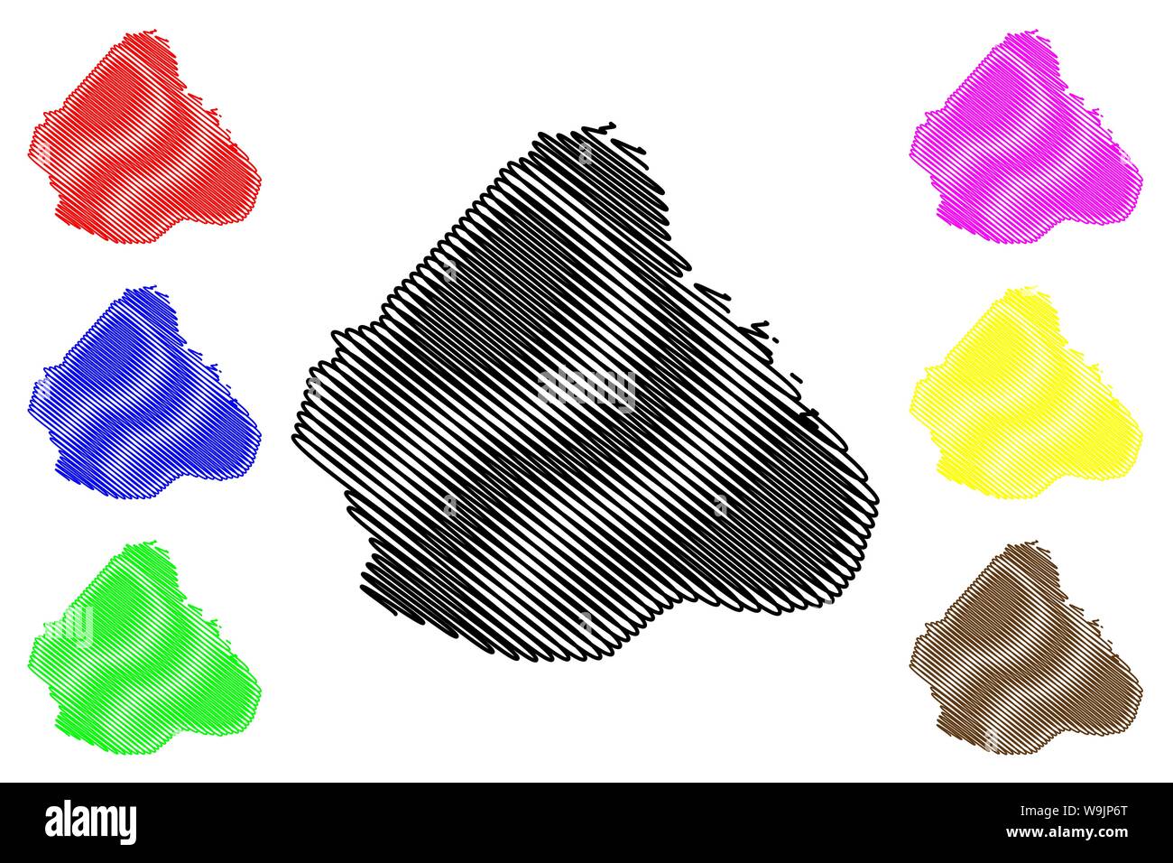 Matam Region (Regions of Senegal, Republic of Senegal) map vector ...