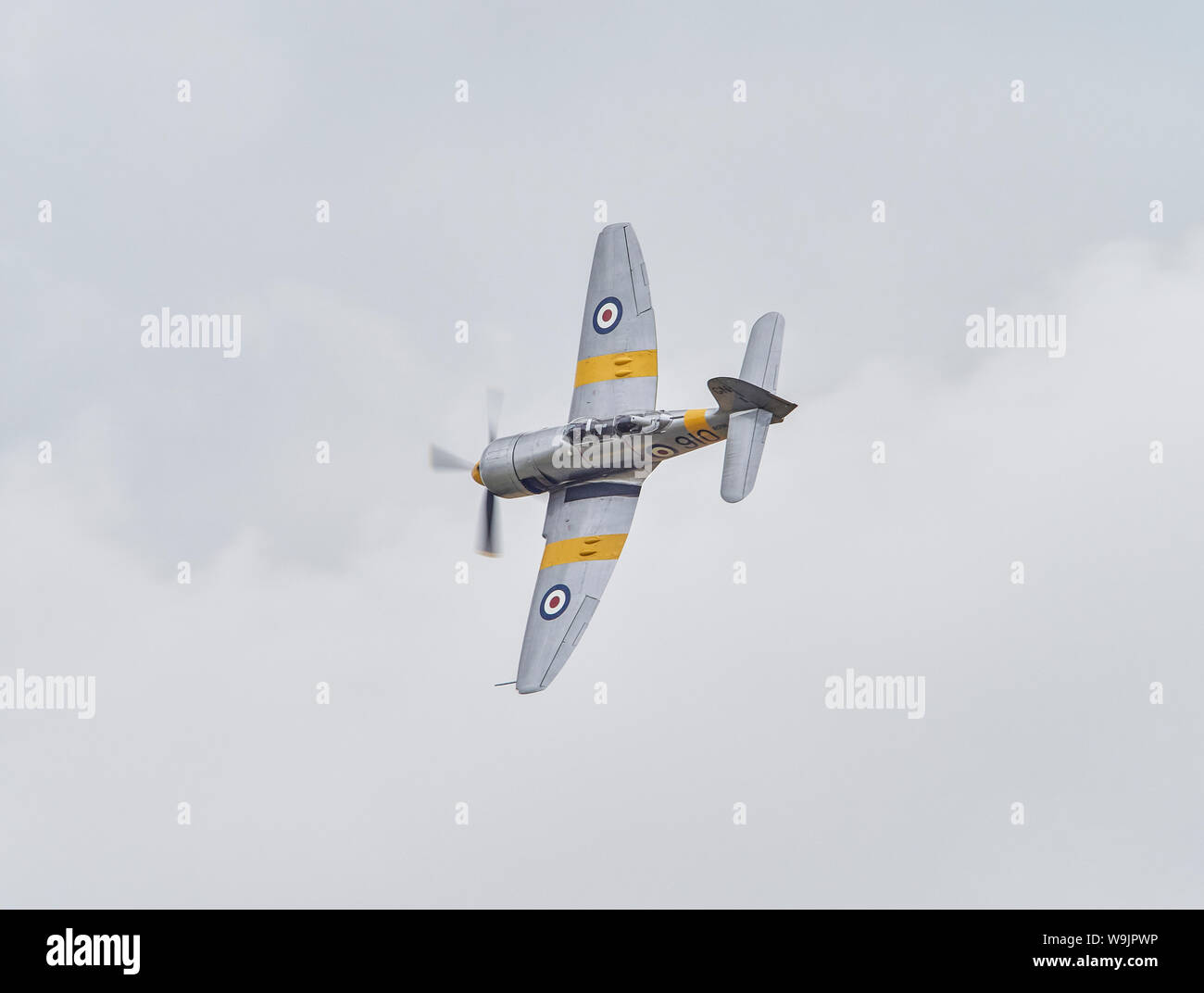 Hawker Sea Fury T.20 fighter aircraft in Royal Navy Fleet Air Arm ...