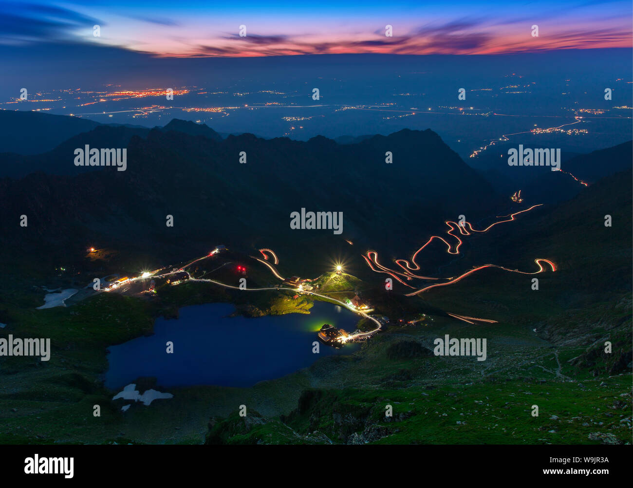 Transfagarasan night hi-res stock photography and images - Alamy