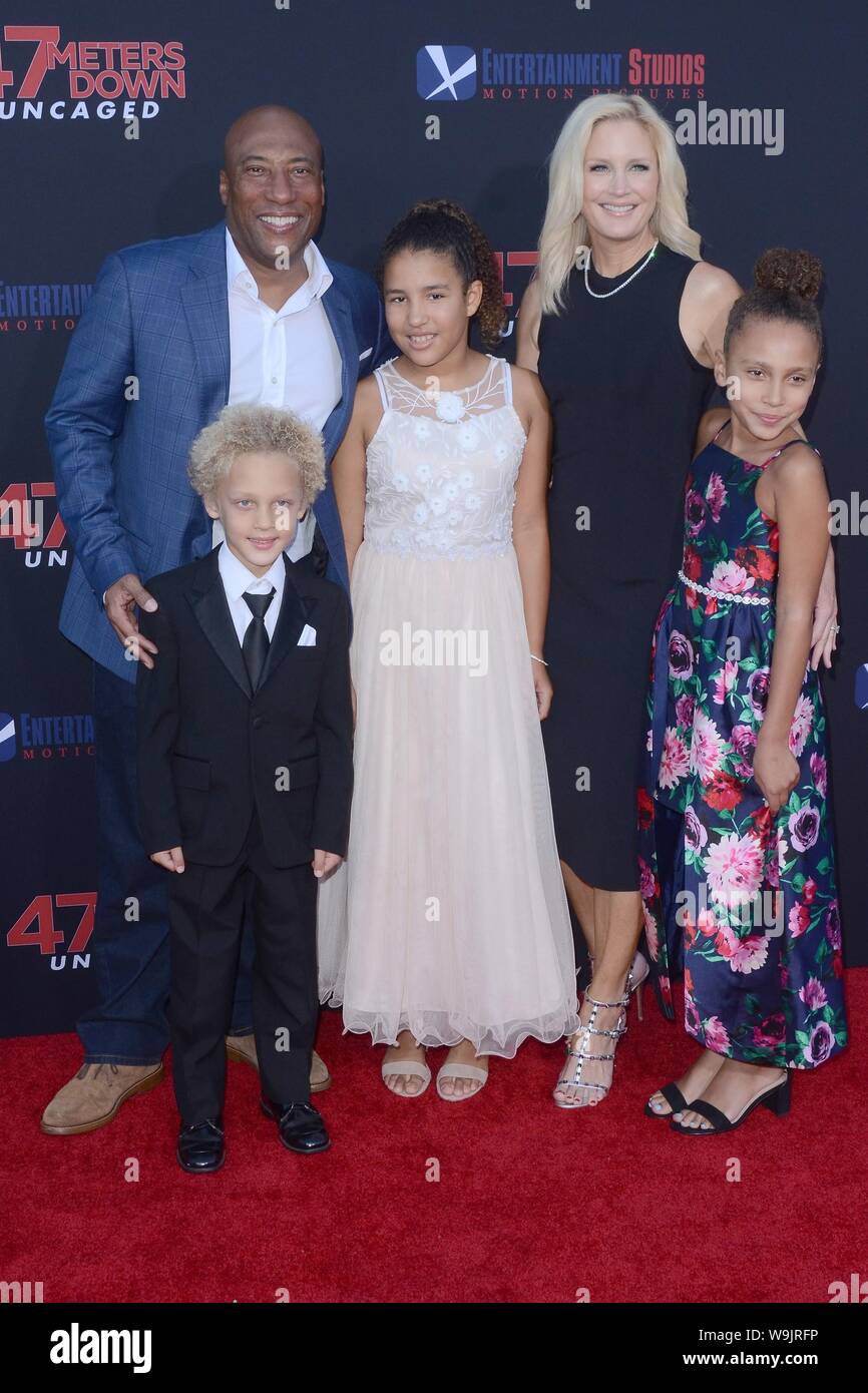 Los Angeles, CA. 13th Aug, 2019. Byron Allen at arrivals for 47 METERS ...