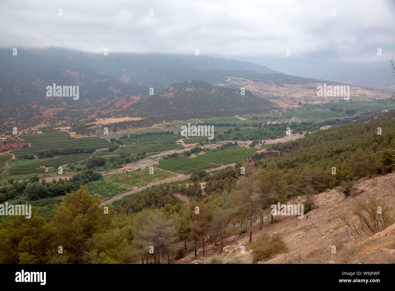 Asni Valley in Morocco Stock Photo - Alamy