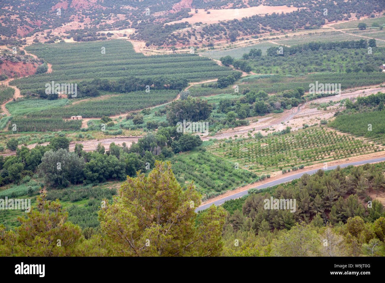 Asni Valley in Morocco Stock Photo - Alamy