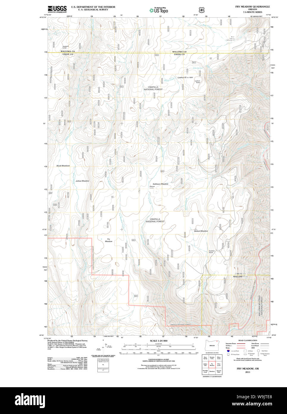 Map of meadow Cut Out Stock Images & Pictures - Alamy
