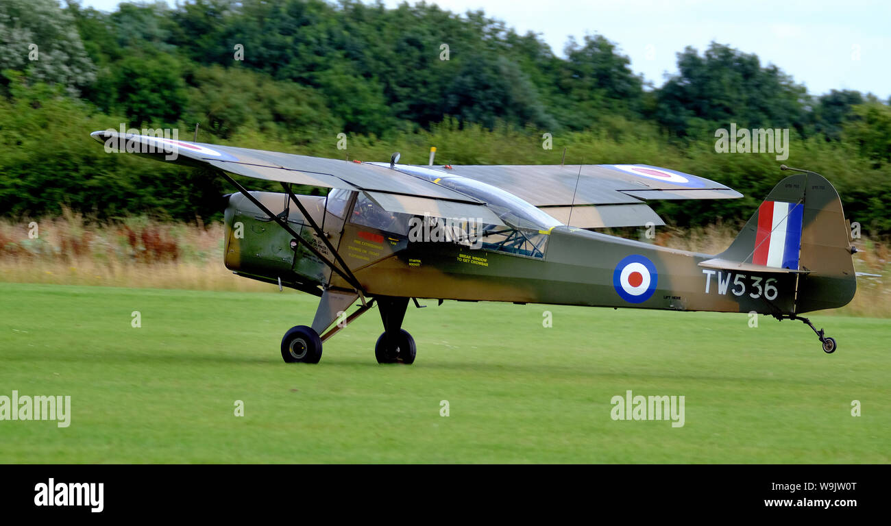 Auster AOP 6, army cooperation aircraft built just post war Stock Photo ...