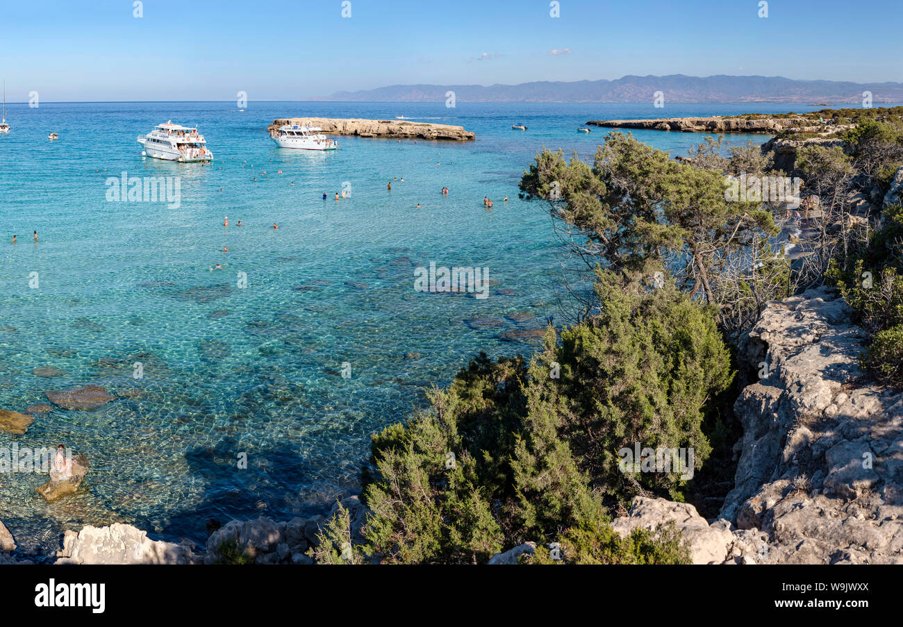 Baths Of Aphrodite coast, Neo Chorio, Cyprus, Cyprus, 30070018 Stock ...