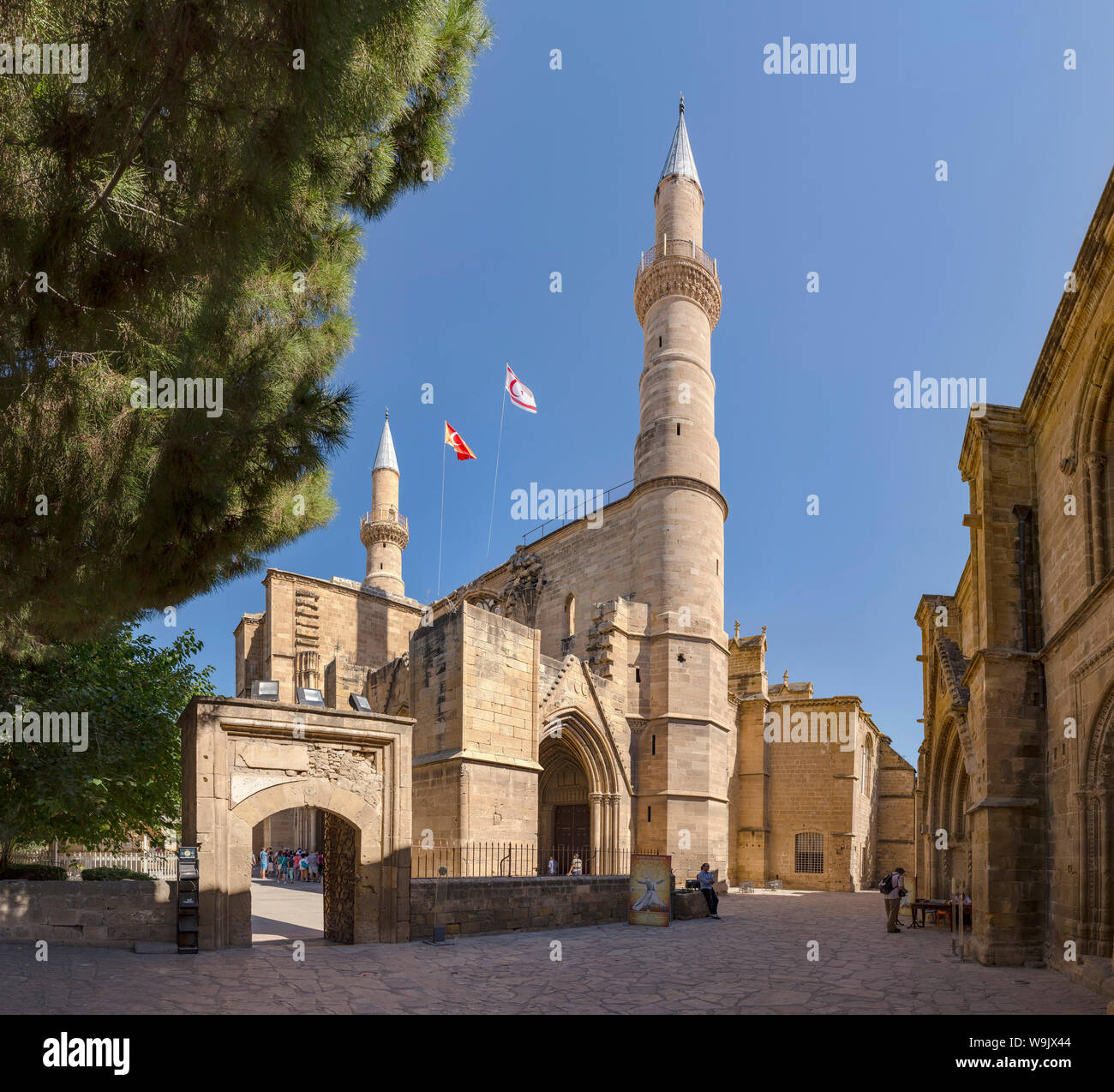 Saint Sophia Cathedral, now mosque, Nicosia north, Cyprus, Cyprus ...